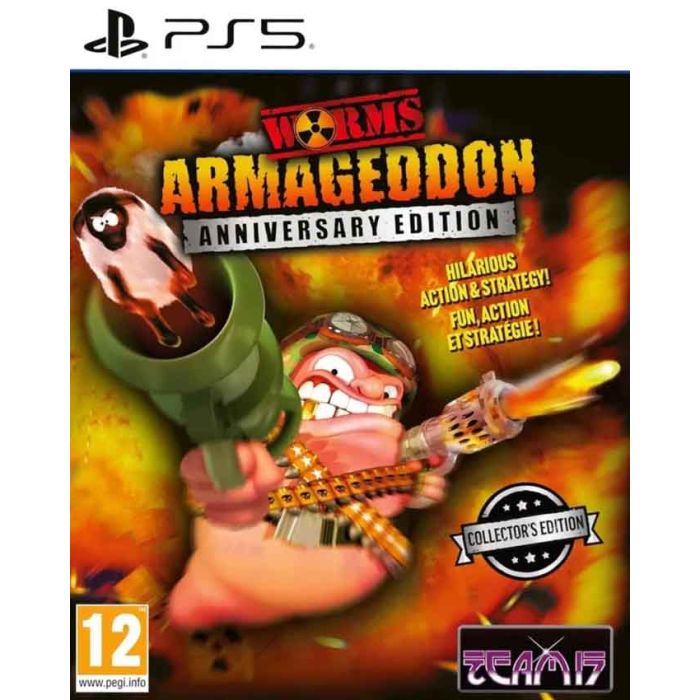 PS5 Worms Armageddon Anniversary - Collector's Edition