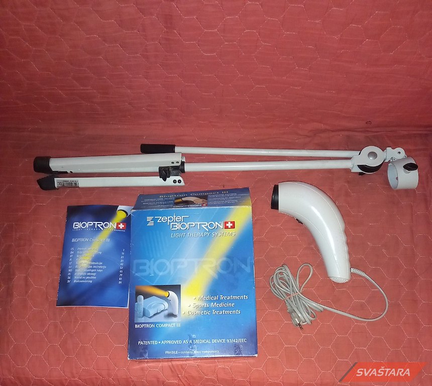 Bioptron compact 3 lampa sa staklom