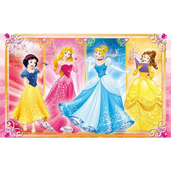 Clementoni puzzla 2x60pcs Disney Princess CL07133