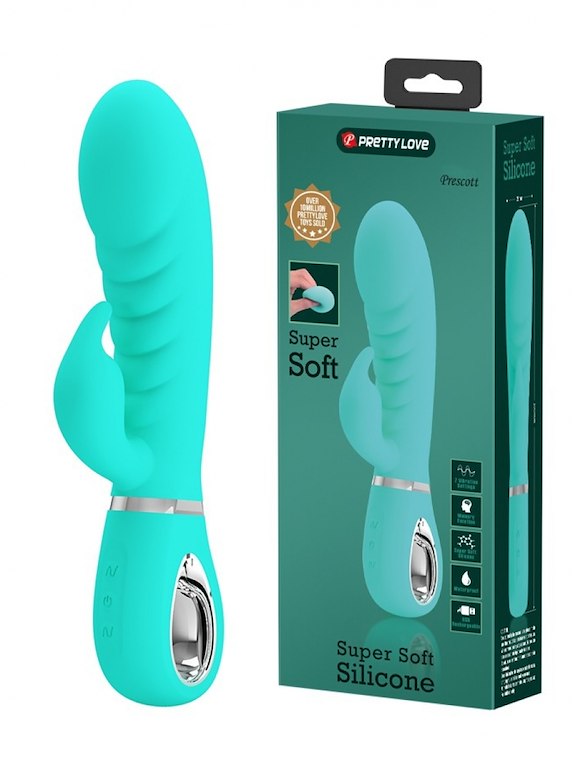 Super soft zeleni vibrator Prescott BI 14635-4