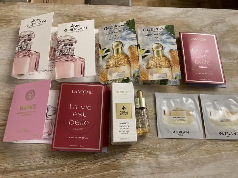 LANCOME, VERSACE, GUERLAIN Novo original 10 kom