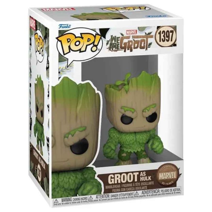 Figura Funko POP! Marvel - We Are Groot - Groot as Hulk