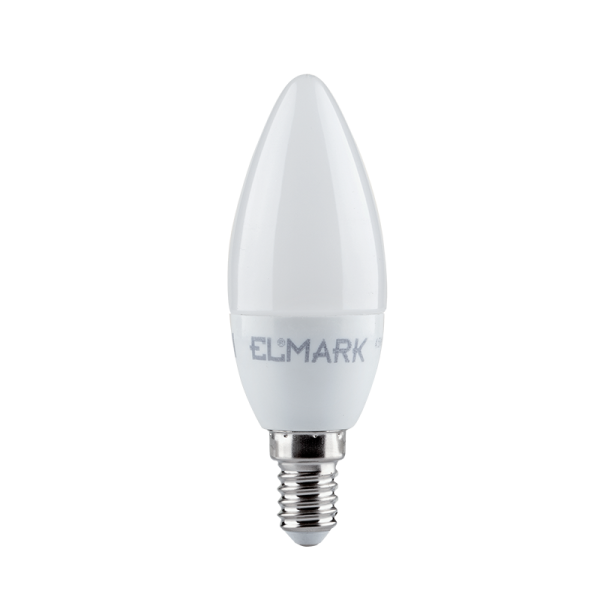 LED SIJALICA CANDLE C37 7W E14 6400K 110LM/W H.E. 99LED917HECW Elmark