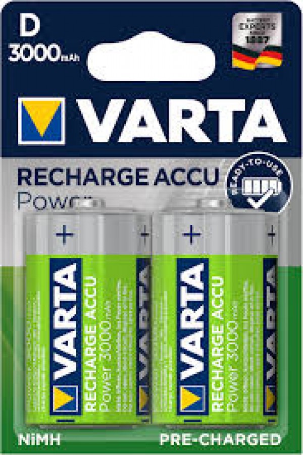 VARTA Punjiva baterija POWER ACCU HR20 D 3000mAh