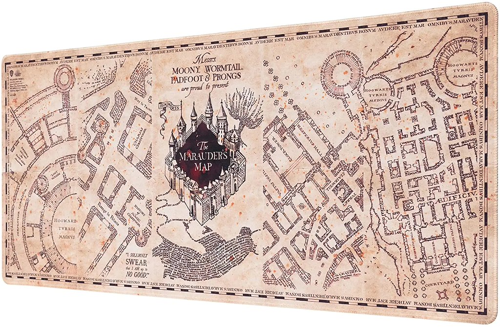 GRUPO ERIK Podloga za miša Harry Potter - Marauders Map XXL