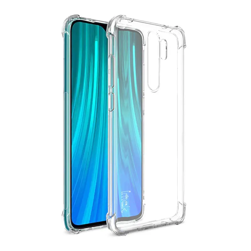 Maska Transparent Ice Cube za mobilni telefon Xiaomi Redmi Note 8 Pro, Providna