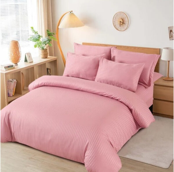 Damast posteljina 160×220 ROZE