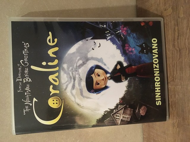 Coraline DVD Koralina