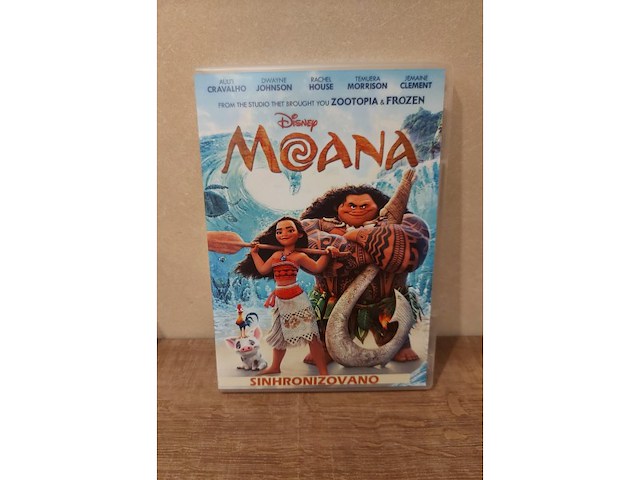 Moana -  Vajana DVD