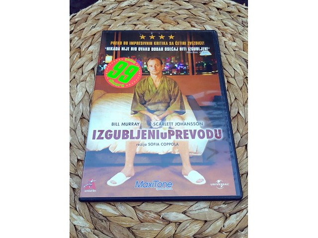 DVD - FILM - IZGUBLJENI U PREVODU (2003)