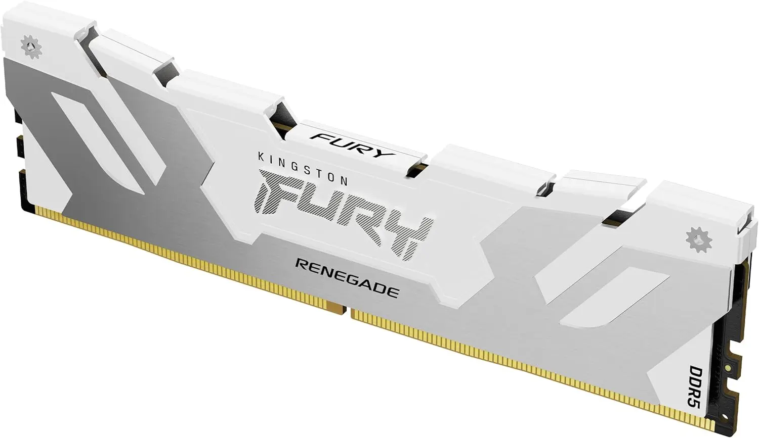 Kingston RAM memorija DDR5 16GB 6400MHz CL32 DIMM [FURY Renegade] White XMP KF564C32RW-16