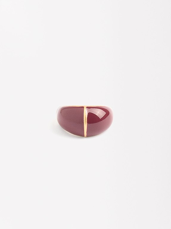 Rounded Enamel ring