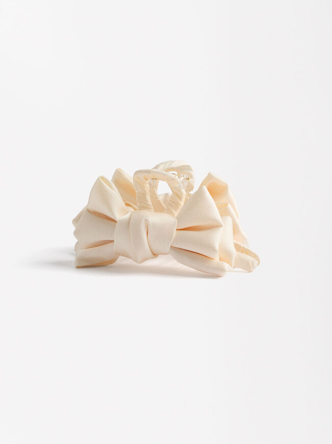 Hair Clip With Bow