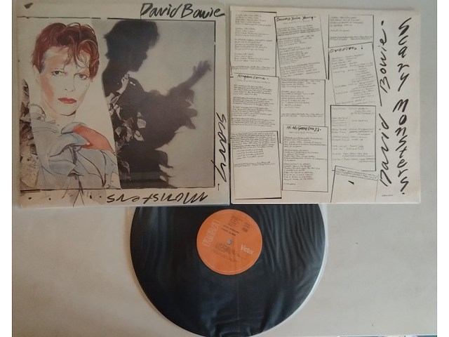DAVID BOWIE Scary Monsters LP  MINT