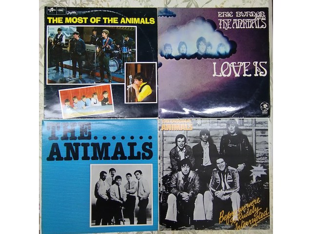 ANIMALS 4 X LP