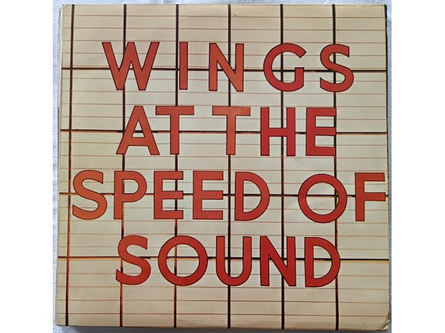 WINGS  -  AT  THE  SPEED  OF  SOUND