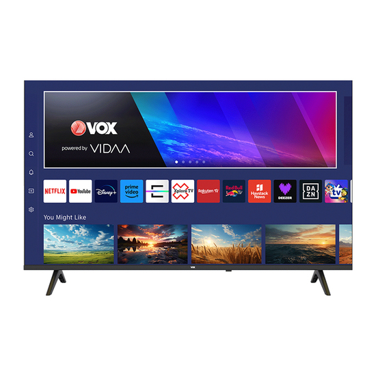 Televizor Vox 43VDF683B, 43" , 1920 x 1080 Full HD, Smart Vidaa OS