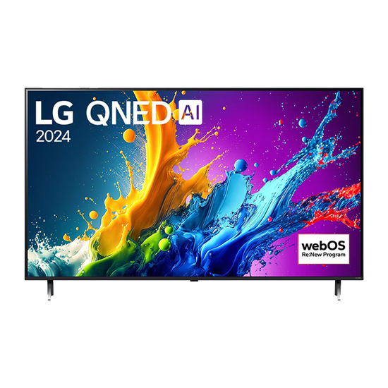 Televizor LG 55QNED80T3A, 55" (139 cm), 3840 x 2160 Ultra HD 4K, QNED, Smart Web OS