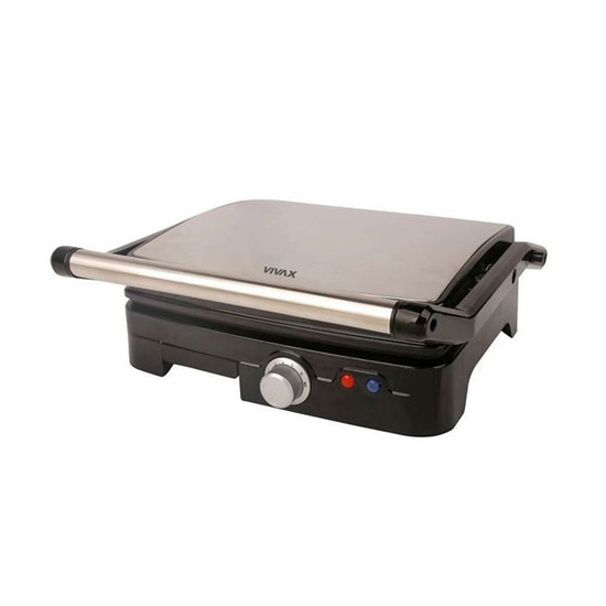 Toster Vivax SM-1800, Grill, 1800 W, Crna / Inox