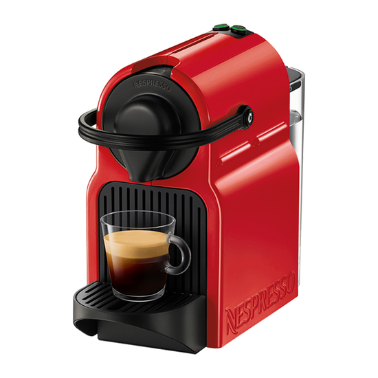 Aparat za kafu Nespresso Inissa Red C40-EURENE4-S, Crvena