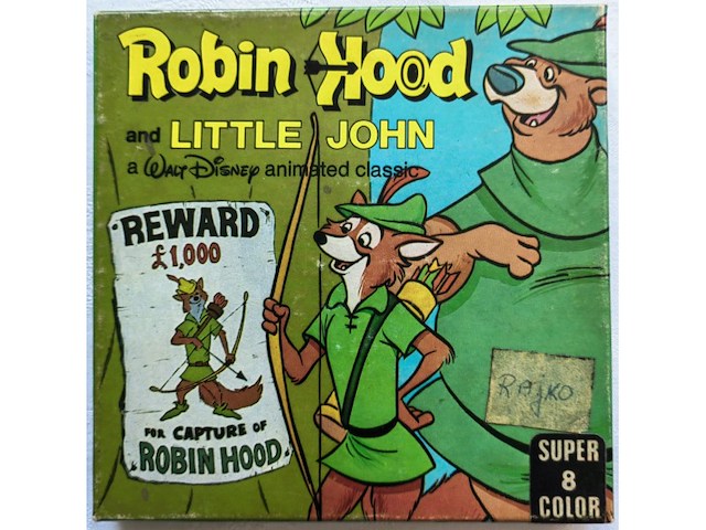 Walt Disney Robin Hood, super osam traka