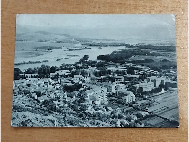 Čapljina - Panorama - Bosna - Putovala 1957.g -