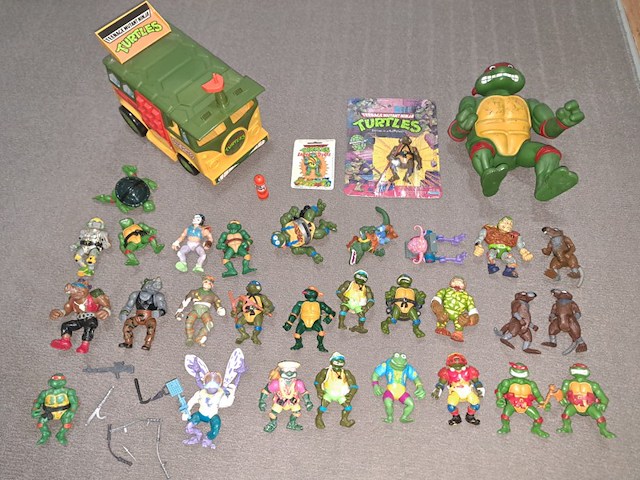 Teenage Mutant Ninja Turtles lot igračaka Yu