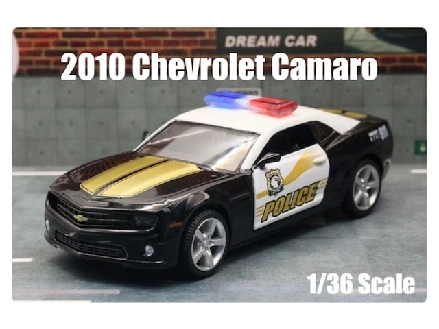 1:36 Chevrolet Camaro 2010 Police