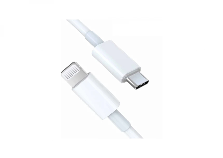 Kabl 3.1 USB tip C na iPhone Lighting 5,6,7 2.4 A, 2m beli