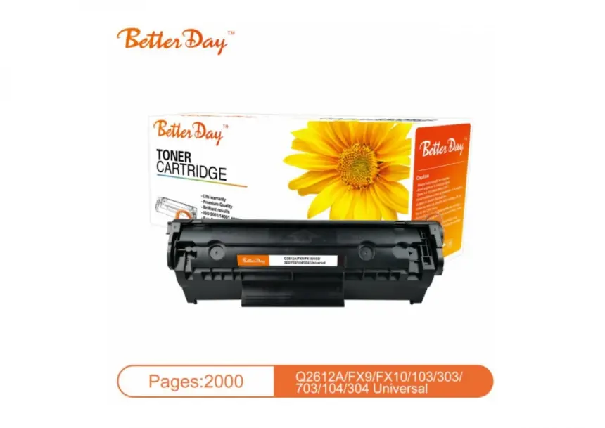 Toner BetterDay Q2612A/FX10 zam. kaseta za HP 2k