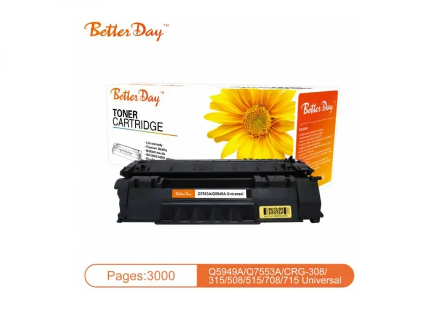 Toner BetterDay 1160/1320/P2015 Q5949A/Q7553A zam. kaseta za HP 3k