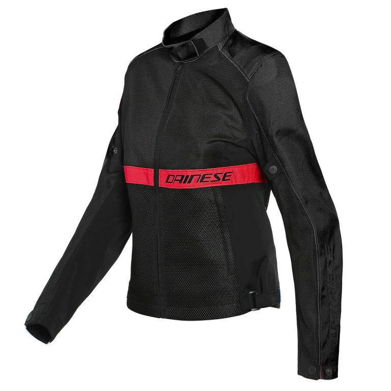 DAINESE RIBELLE AIR ŽEN TEX JAKNA CRN/LAV-CRV