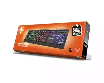 YENKEE Tastatura YENKEE YKB WT200US CONQUEROR membranska, pozadinsko osvetljenje