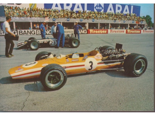 MONZA /Gran Premio d` Italia F 1 1968 Mc Laren BRM  F 1