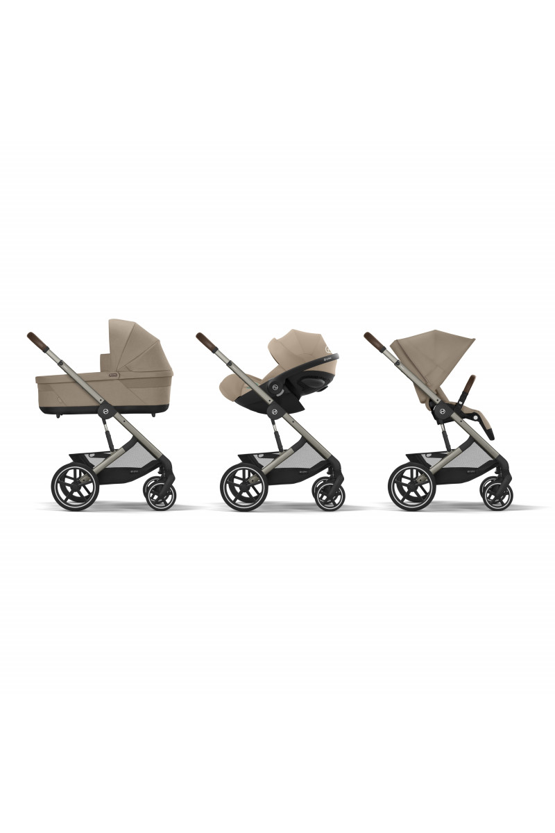 Cybex kolica Balios S Lux Almond Beige (taupe ram)