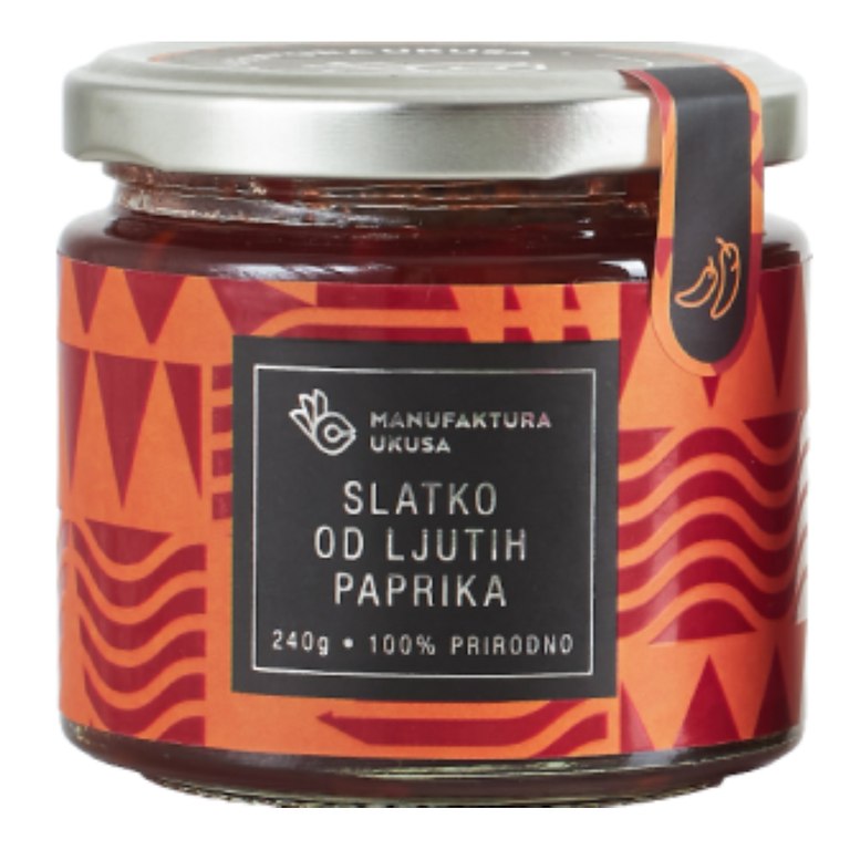 Slatko od ljutih paprika 240gr