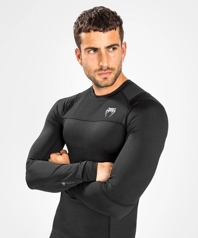 VENUM G-FIT AIR RASHGUARD BLACK DUGI RUKAVI