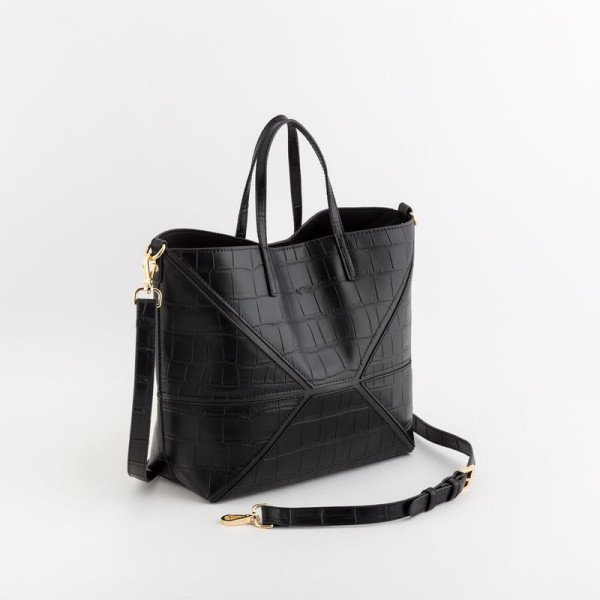 HANDBAG, Black, SINGLE SIZE ( 181740 )