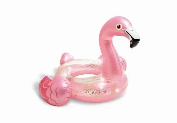 Svetlucavi šlauf za vodu Flamingo 56251NP, Roze