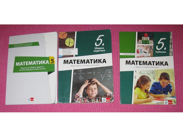 MATEMATIKA 5. KLETT 2022, KOMPLET