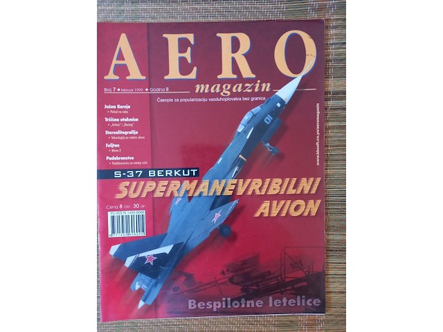 Časopis Aero magazin br. 7