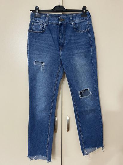 BERSHKA teksas farmerke highwaist