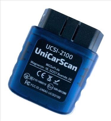 UniCarScan UCSI-2100 OBD2 Bluetooth za BimmerCode