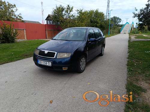 Skoda Fabia karavan 2002.g.  1,4 benzin-gas