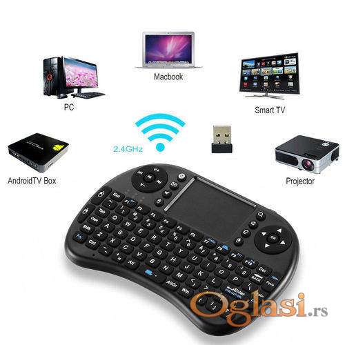 Bežična mini tastatura za Android tv box smart tv sa svetlom