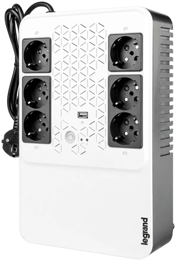 UPS Legrand KEOR Multiplug LN310082 800VA/480W 6xšuko