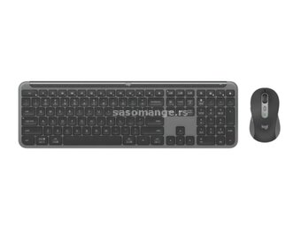 LOGITECH MK950 Wireless Desktop Graphite US tastatura i miš