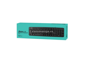 Xwave X 07 Tastatura USB,USA slova,crna