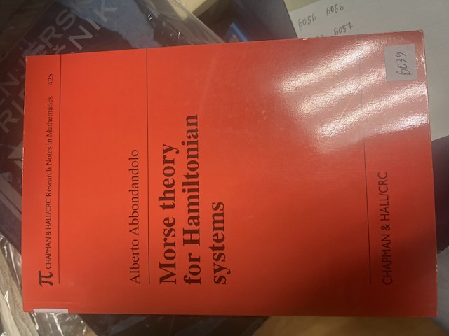 morse theory for hamiltonian systems alberto abbondando