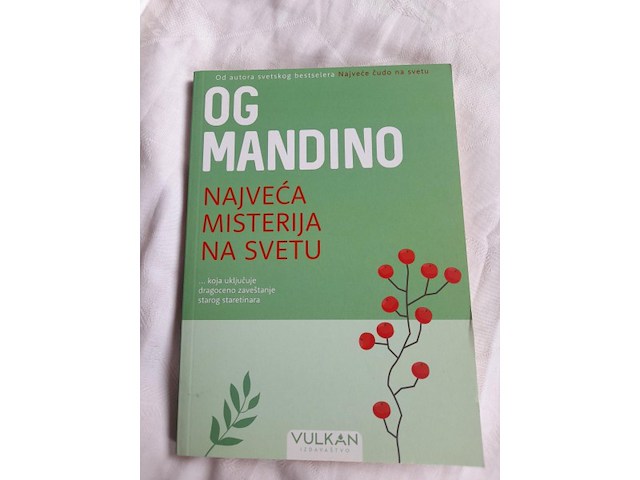 Najveća misterija na svetu - Og Mandino